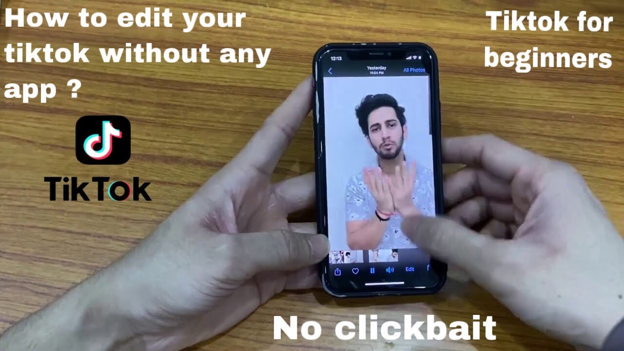 Make and edit your tiktok in just 3 steps |slowmotion |transition ...