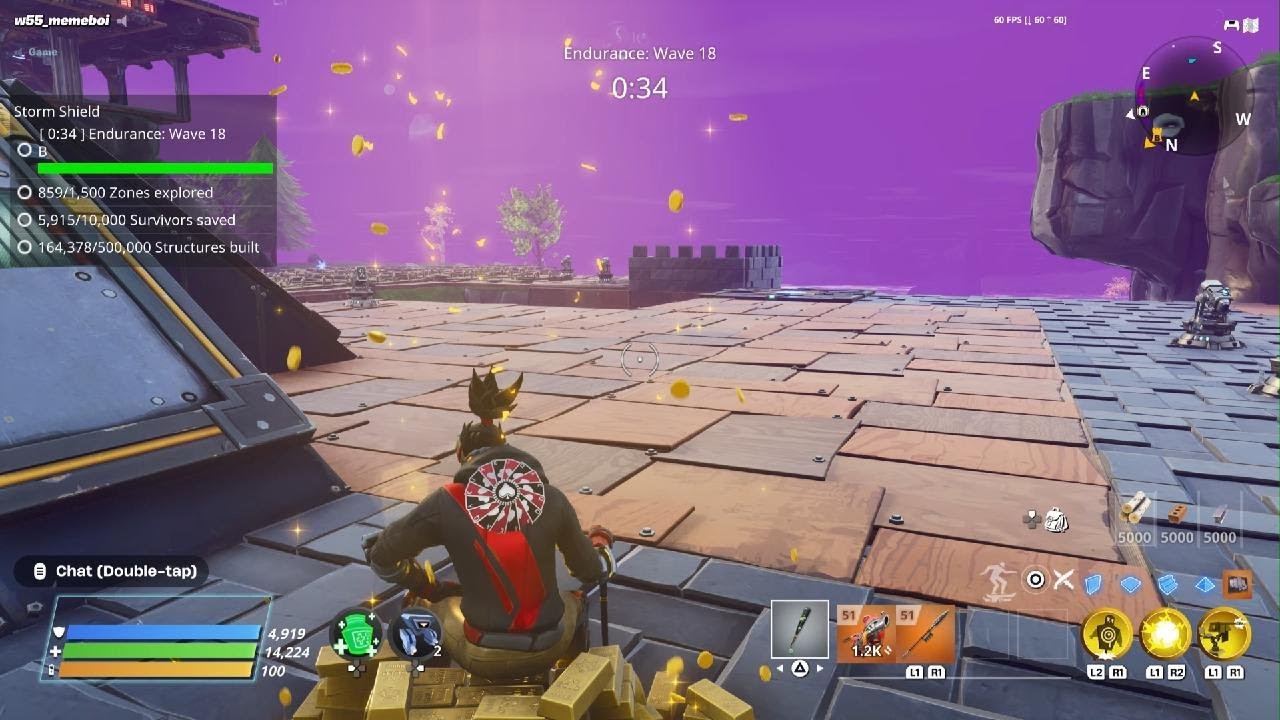 Fortnite storm shield endurance | Stonewood pt2 - YouTube