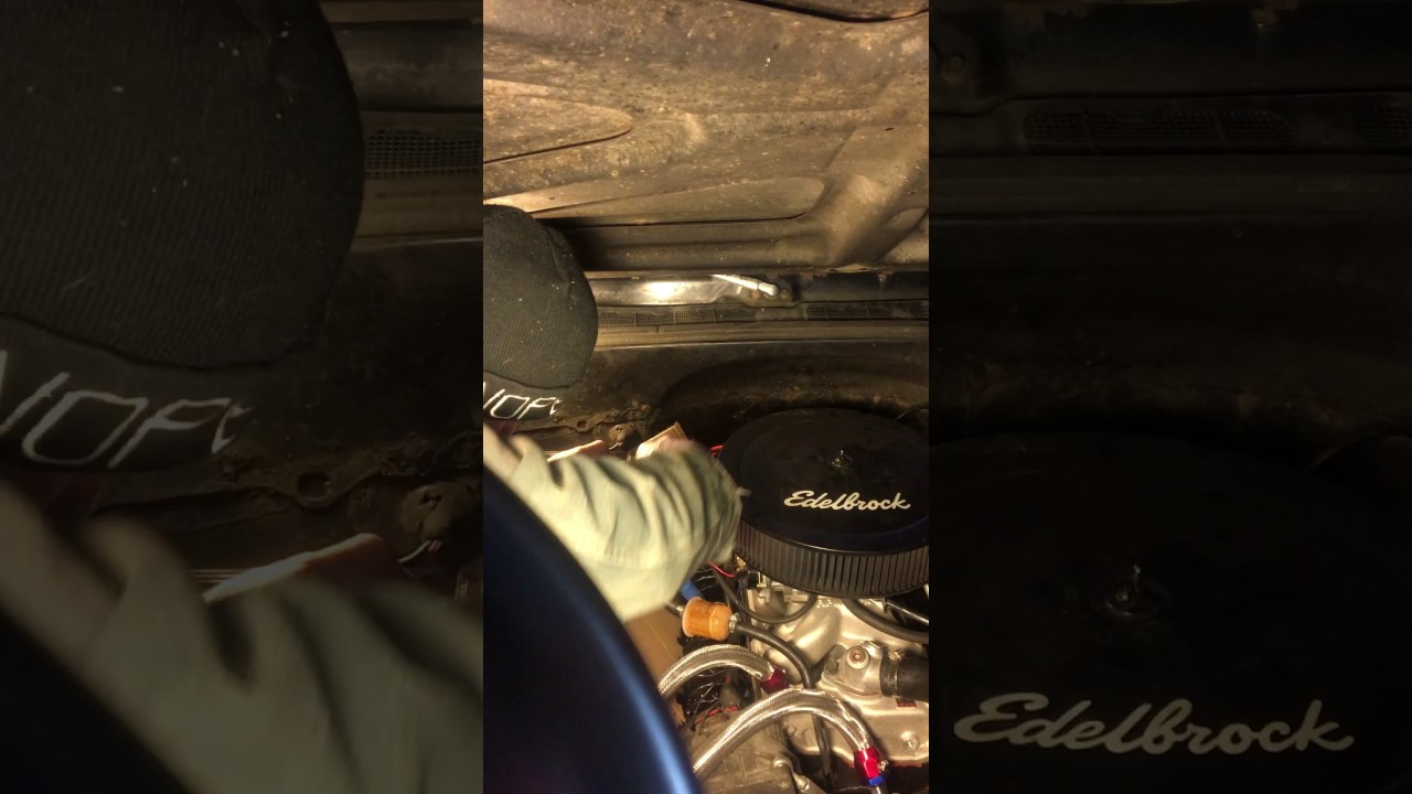 Rocker arm adjustment. Valve lash adjustment on my small block 350 ...