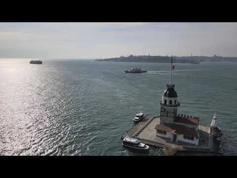 KIZ KULESİ DRONE ÇEKİMİ || KIZ KULESİ