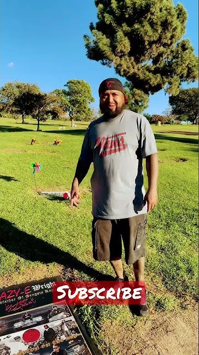 Eazy E Grave Site #mexivato #eazye #ruthlessrecords #rip - YouTube