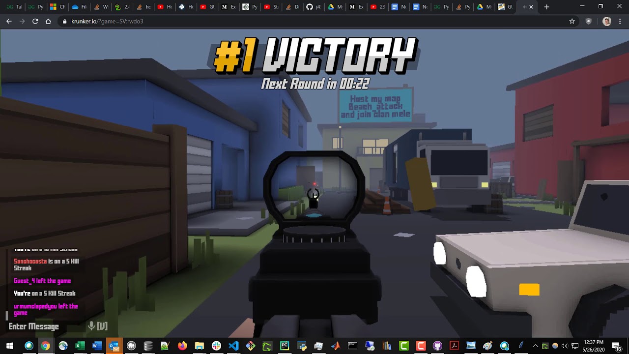 Krunker Gameplay Capture - YouTube
