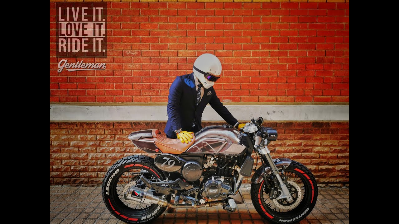 GPX Gentleman 200 - Ep#1 : Cafe Racer - The new beginning - YouTube