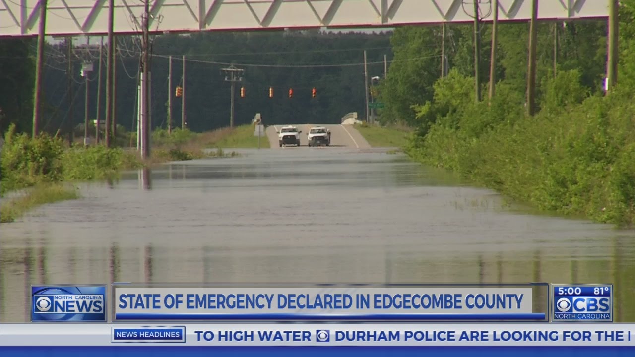 State of emergency declared in Edgecombe County as Tar River continues ...