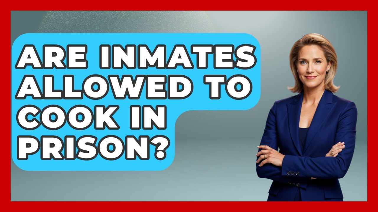 Are Inmates Allowed To Cook In Prison? - Jail & Prison Insider - YouTube