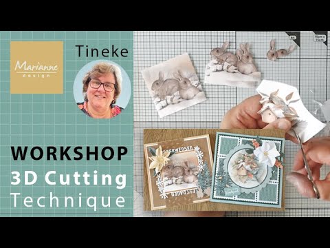3D cutting technique | Workshop | How to use 3D decoupage images on ...