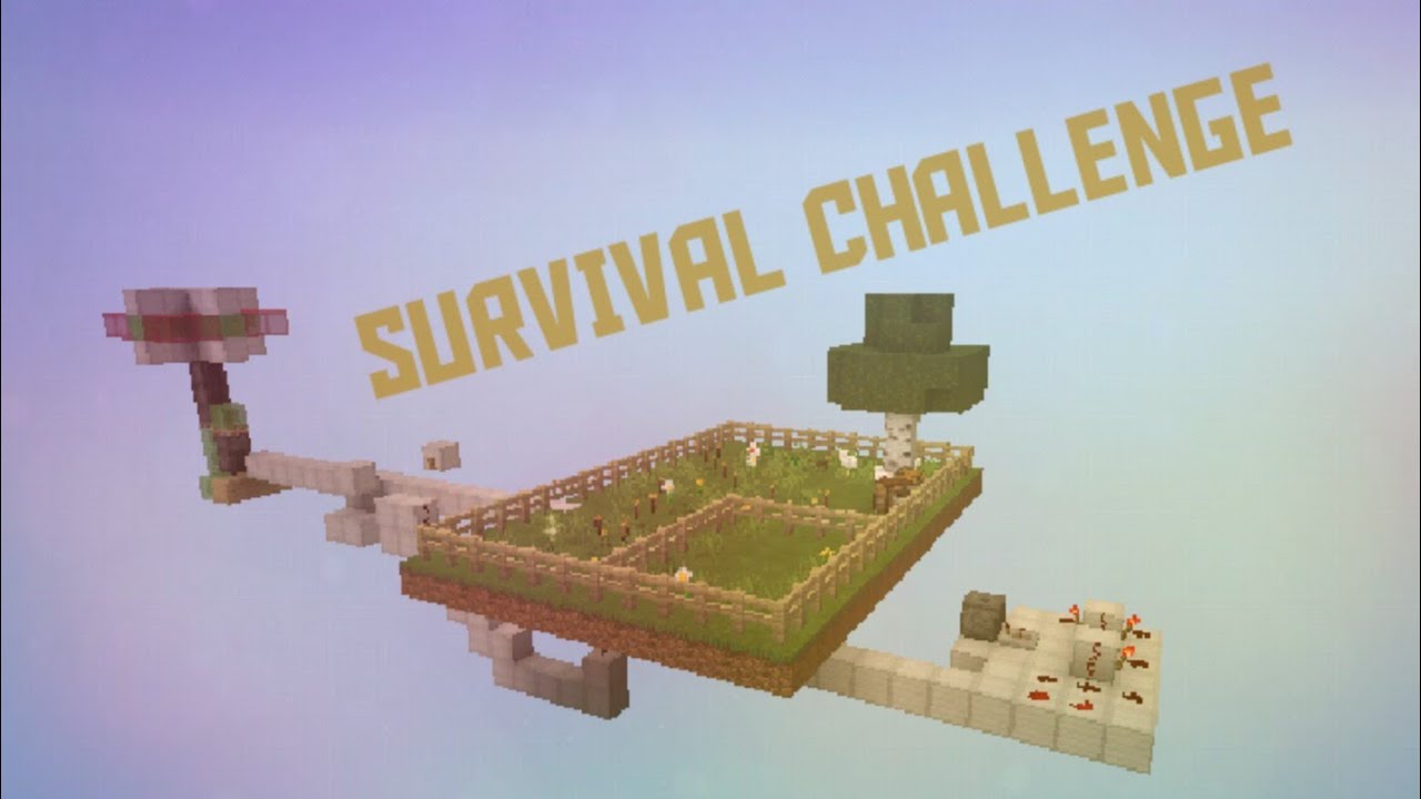 MINECRAFT - FLOATING ISLAND SURVIVAL - YouTube