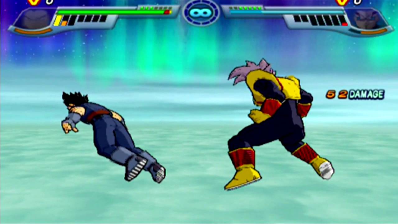 Dragon Ball Z: Infinite World | GT Vegeta vs. Baby Vegeta - YouTube