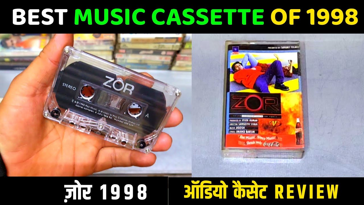 Music Hits of 1998 || Zor 1998 Audio Cassette Review || Music Agosh ...