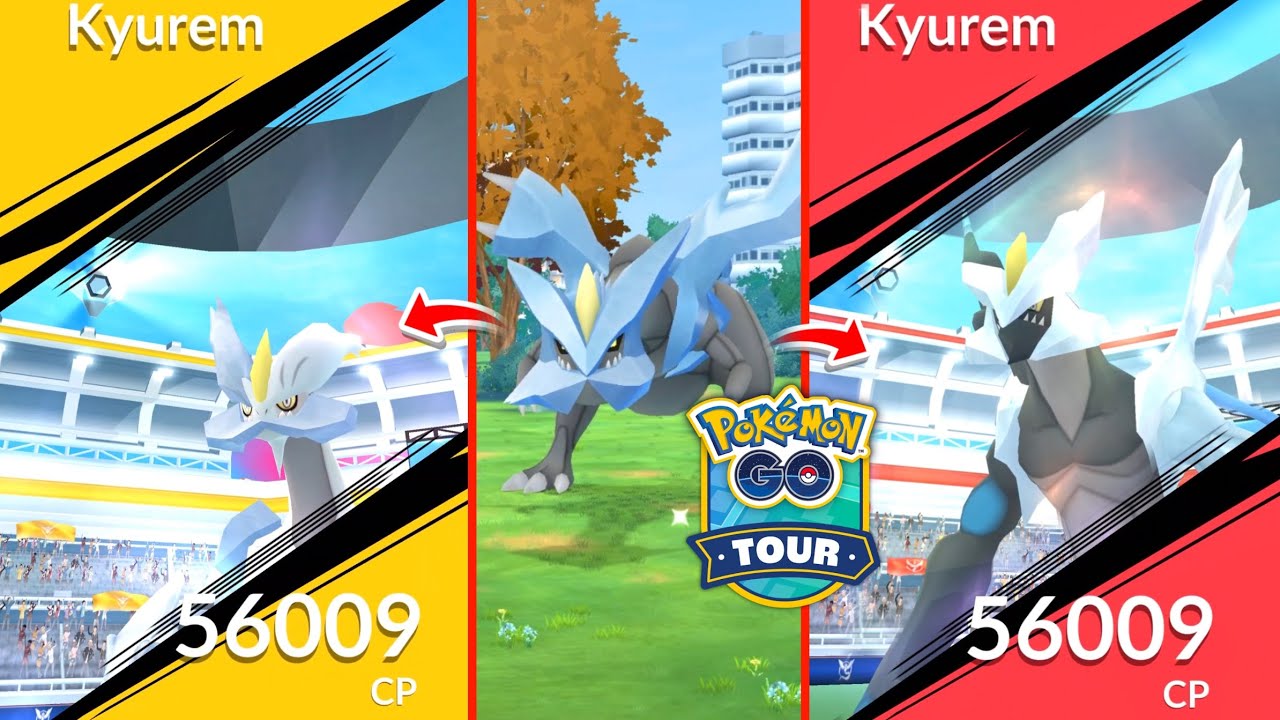 Both White & Black Kyurem in Fusion Raids are here! - Pokemon GO. - YouTube