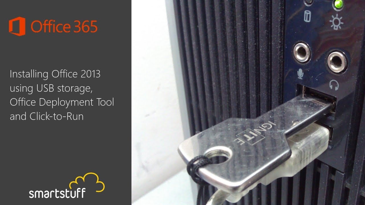 Install Office 2013 using USB storage and Click-to-Run - YouTube