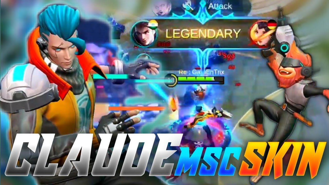 CLAUDE NEW SKIN GAMEPLAY - EARTH'S MIGHTIEST MSC SKIN | GamEnTrix ...