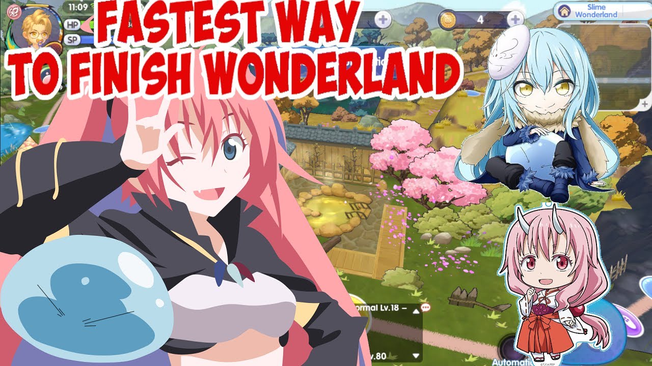 FINISH SLIME WONDERLAND GAME IN 1 minute or less [RAGNAROK X NEXT ...
