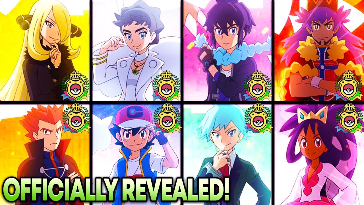 THE FINAL MASTERS 8 OFFICIALLY REVEALED! | Pokemon Journeys - YouTube