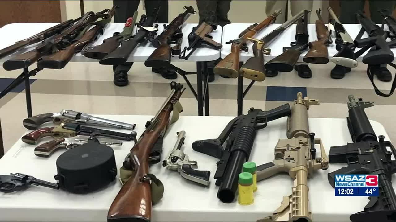 Couple arrested for firing shots that hit homes; 27 guns recovered ...