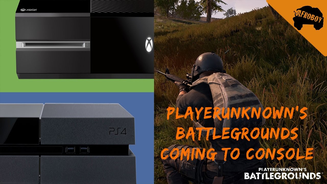PlayerUnKnown's BattleGrounds Coming to Console!! PS4/XBOX - YouTube