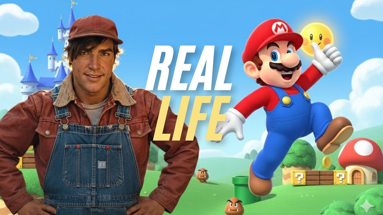What If Super Mario Characters Were Human? | Mushroom Kingdom in Real ...