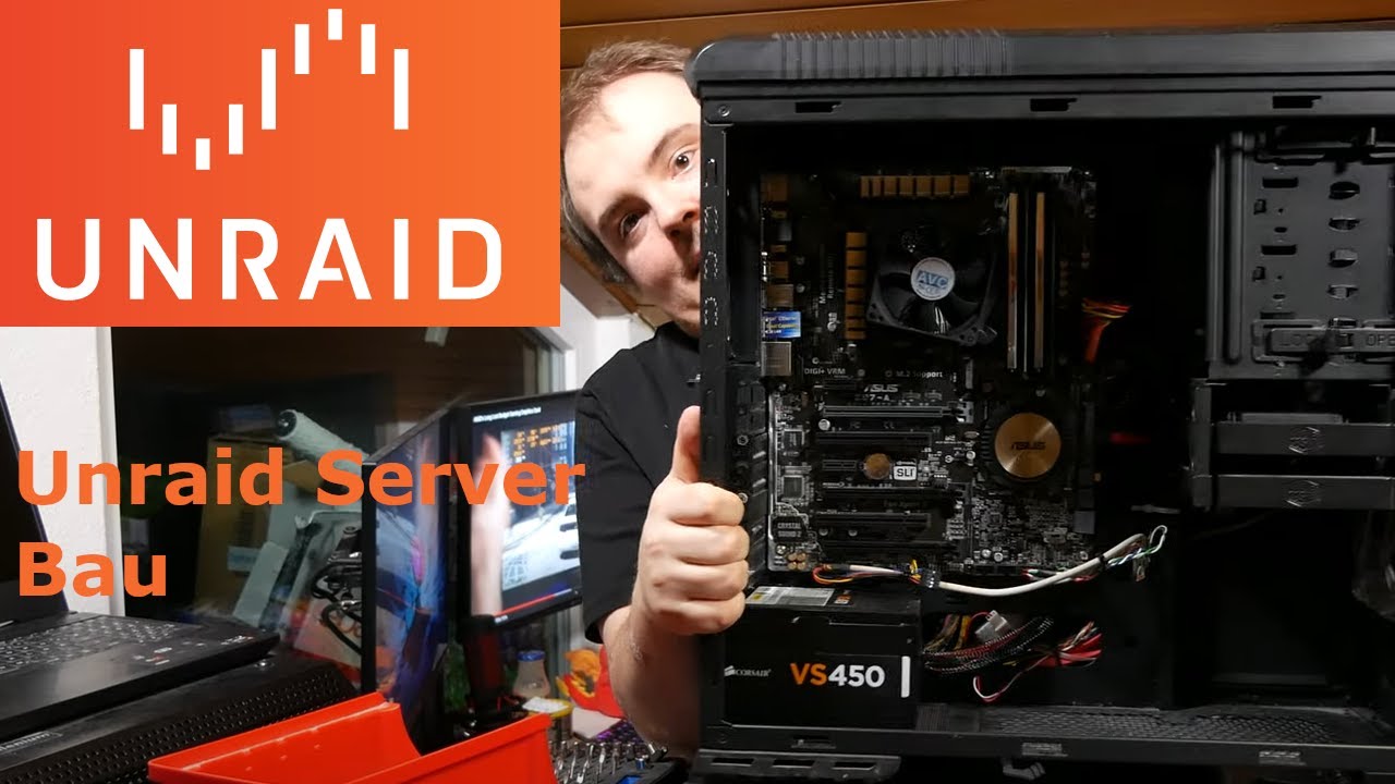 Unraid Server Bau - DerL4ndwirt - YouTube
