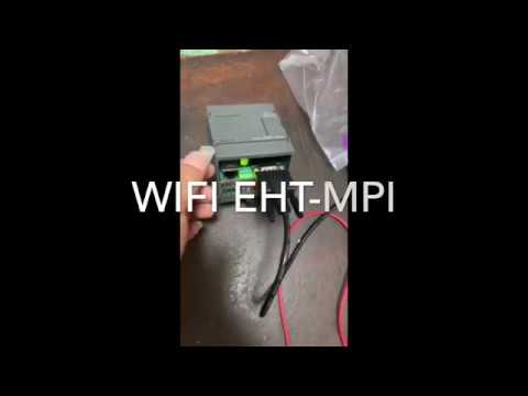 WIFI ETH-PPI/ETH-MPI Wireless remote Ethernet network module - YouTube