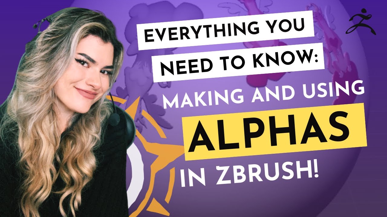Alphas in Zbrush - How to make and use them to speed up your sculpting ...