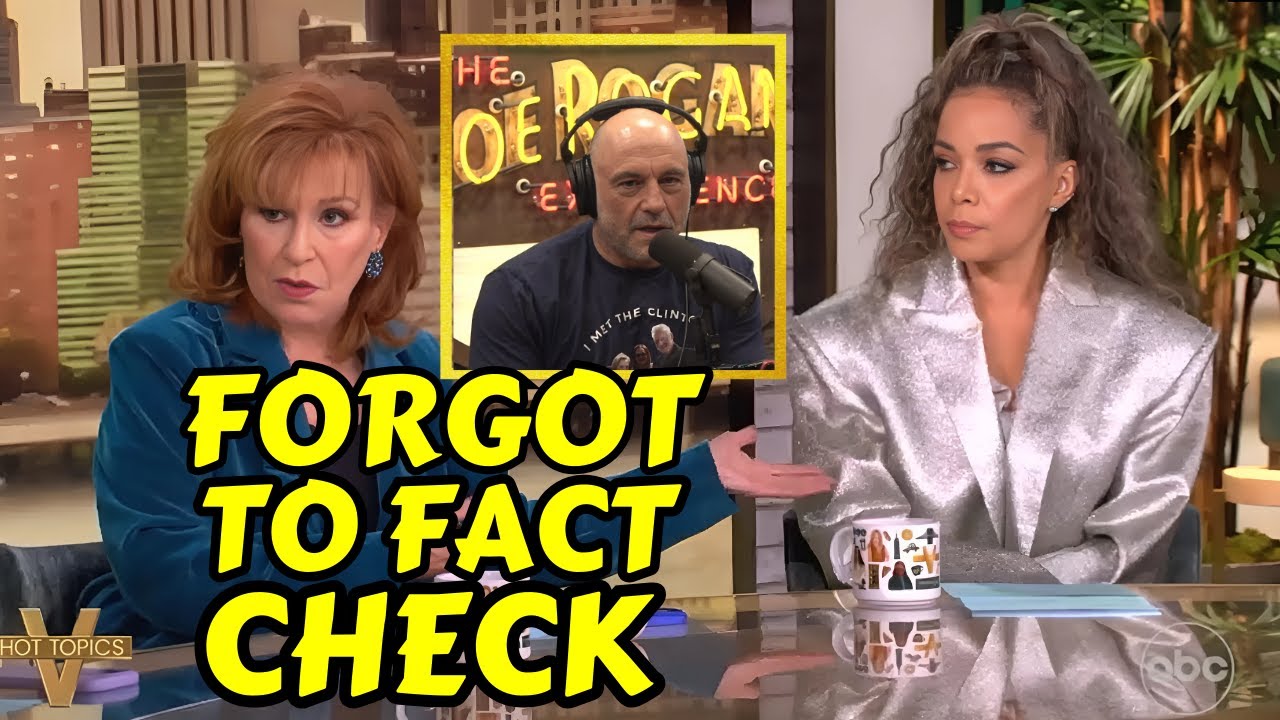 Crowd Goes Silent When 'The View' Slanders Joe Rogan For This - YouTube