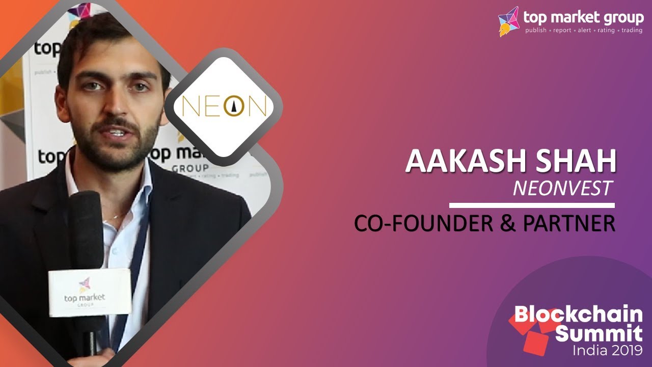 Aakash Shah - Co-Founder & Partner - NeonVest at Blockchain Summit ...