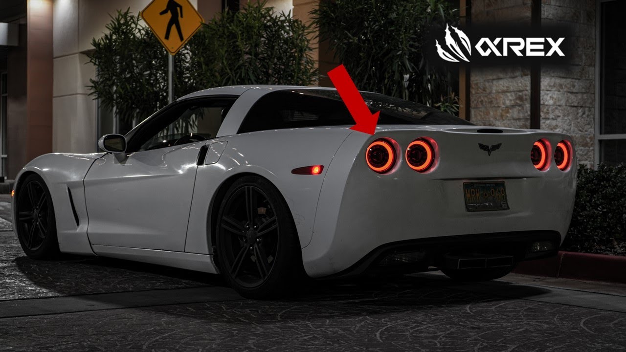 INSTALLING THE BEST TAILLIGHTS FOR THE C6 CORVETTE!!! | ALPHAREX - YouTube