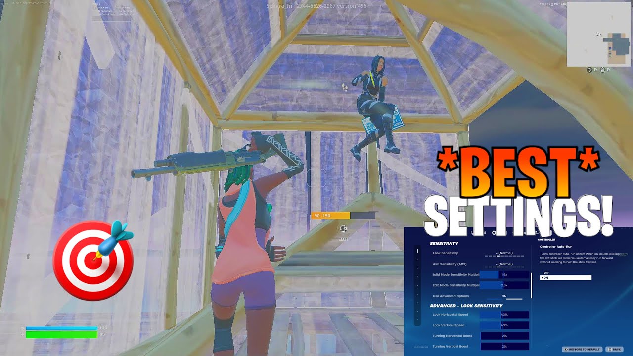 NEW *BEST* Controller Fortnite *AIMBOT* Settings For Ranked/Reload ...