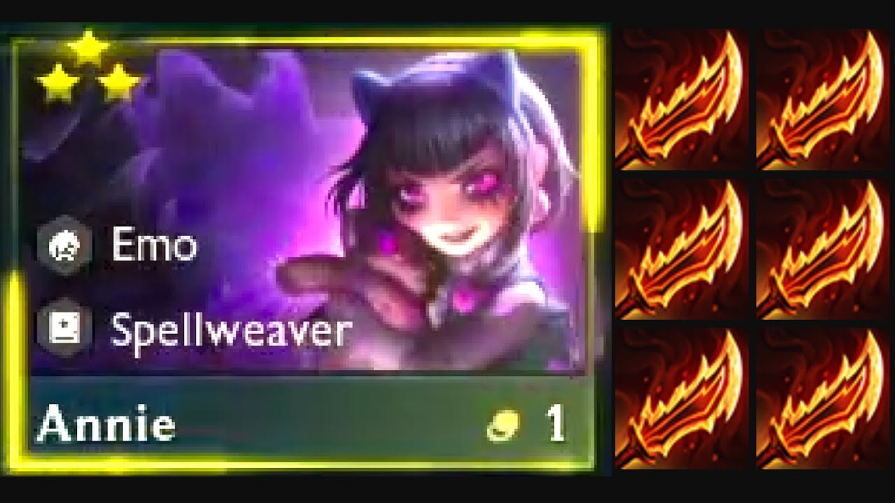 " 0.5s Cast Skill " The craziest Annie in TFT History !? - YouTube