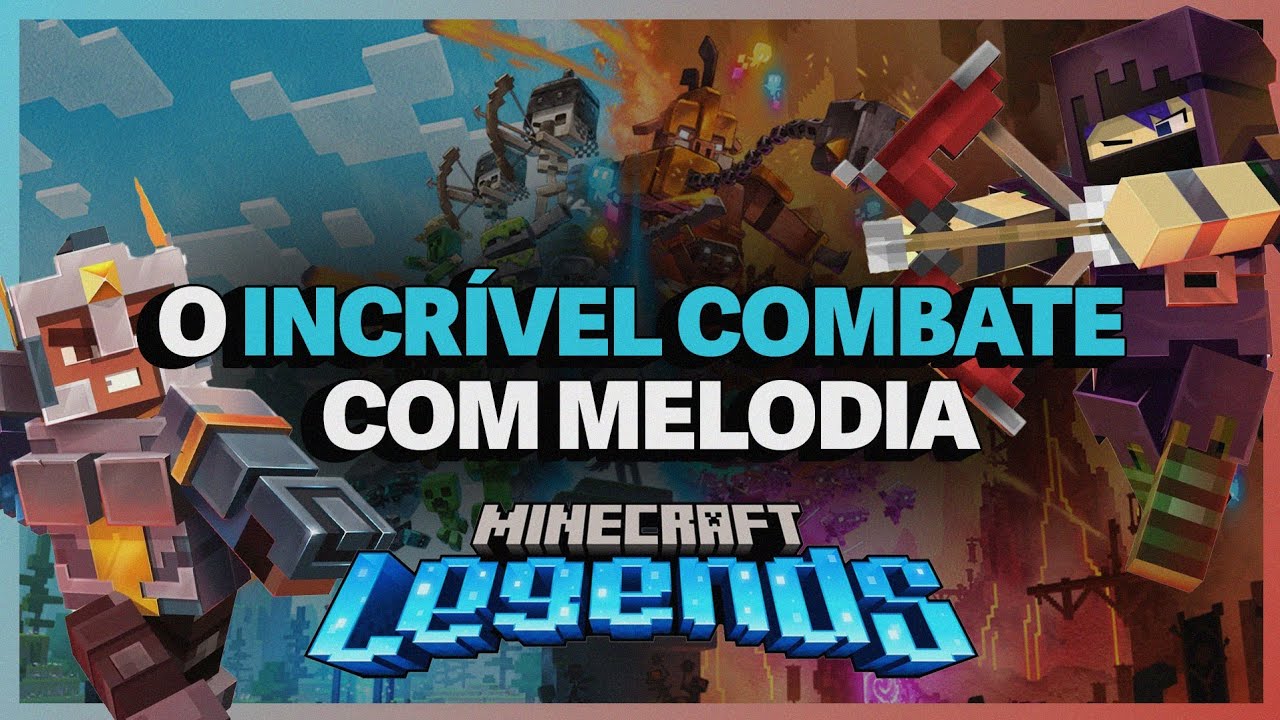 O INCRÍVEL combate com melodia de Minecraft Legends! - Review | HUB ...