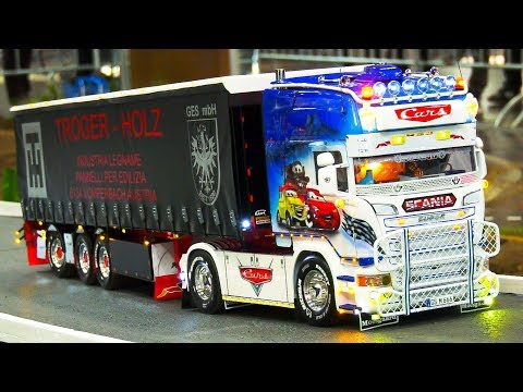 MEGA RC MODEL TRUCK COLLECTION! RC MB ACTROS, RC SCANIA, RC MAN, RC TRUCKS, RC US TRUCK