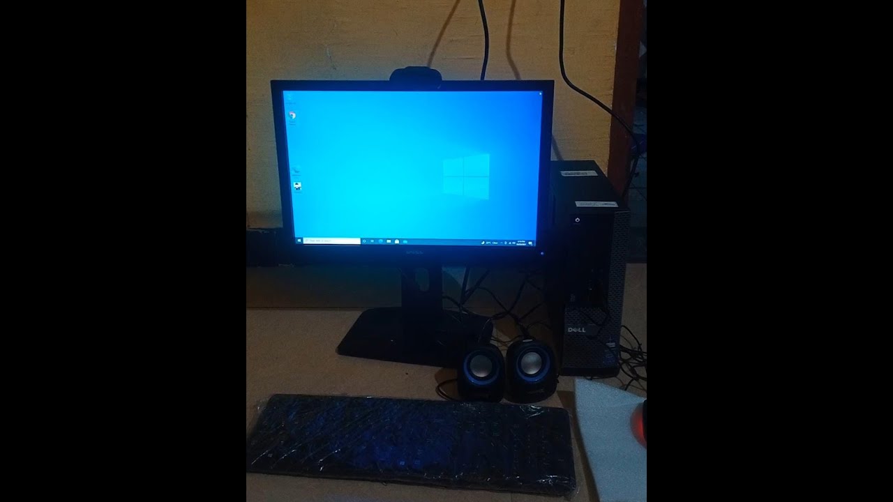 (Renewed) Dell Optiplex 19 inch Computer Unboxing. - YouTube