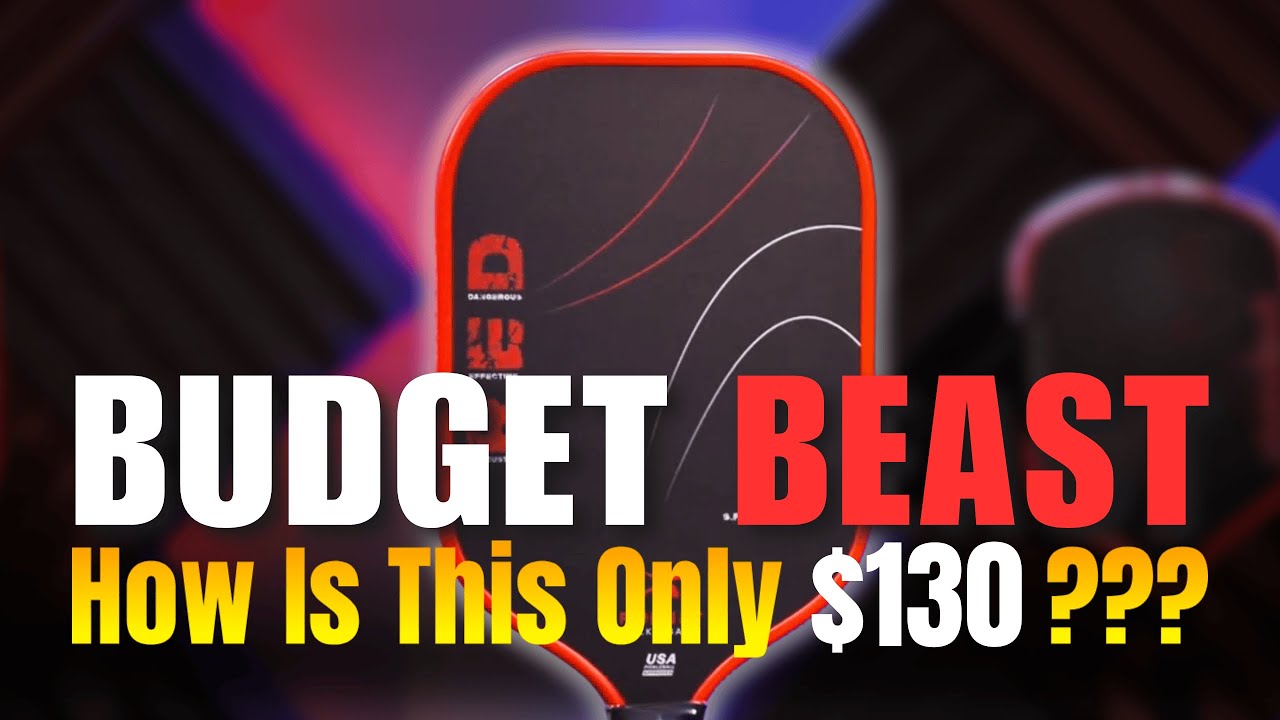 An Absolute Beast For $130 | Robust Pickleball RED Paddle Review - YouTube
