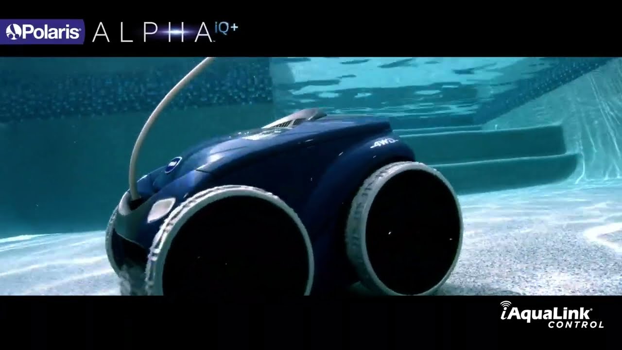 Polaris ALPHA iQ+ Robotic Pool Cleaner Overview - YouTube