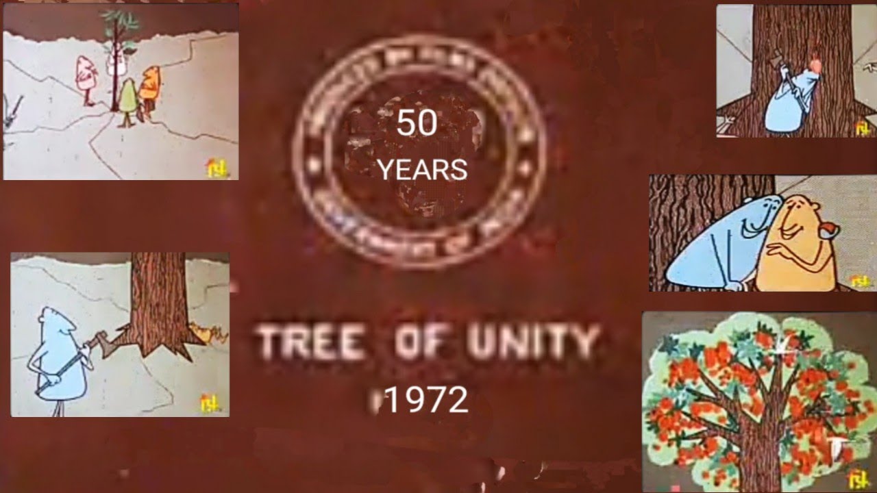 TREE 🌲 OF UNITY AN ANIMATED VIDEO CREATED IN 1972. - YouTube