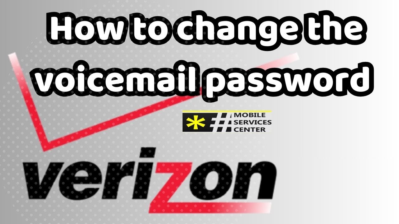 Proven Method How To Change Voicemail Password Verizon YouTube proven-method-how-to-change-voicemail-password-verizon-youtube