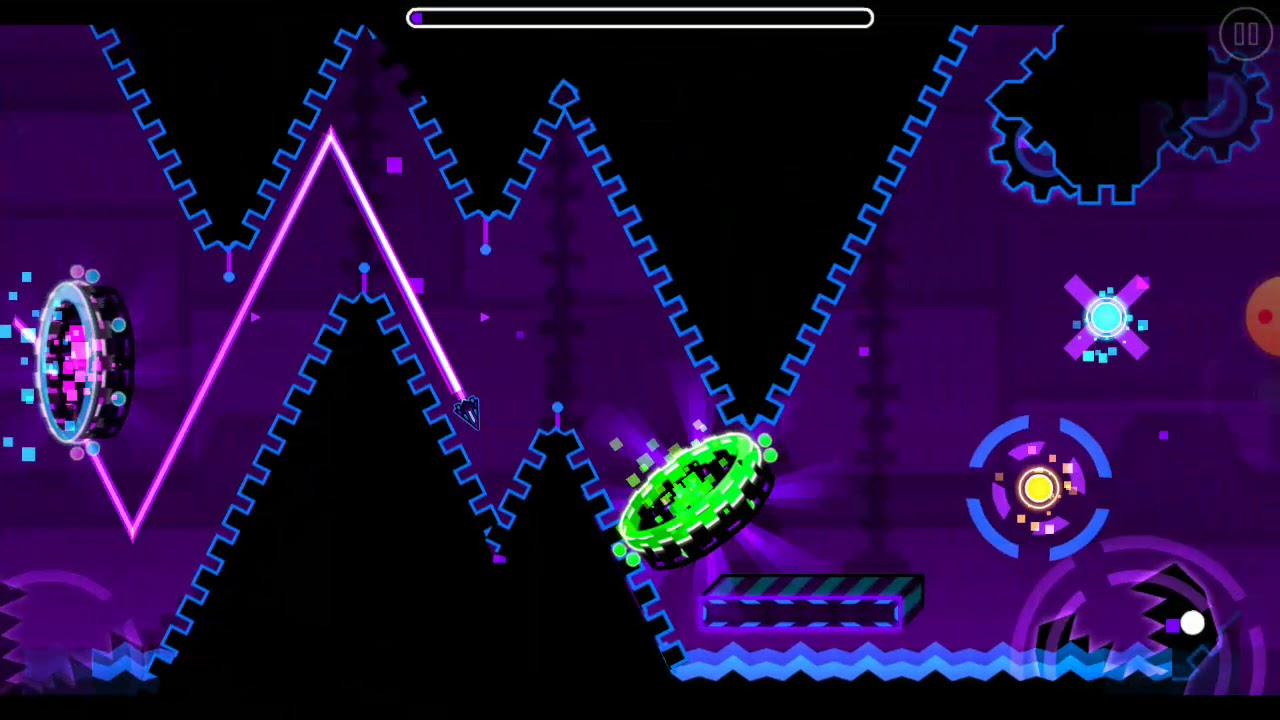 geometry dash deadlocked level completed 1st try - YouTube