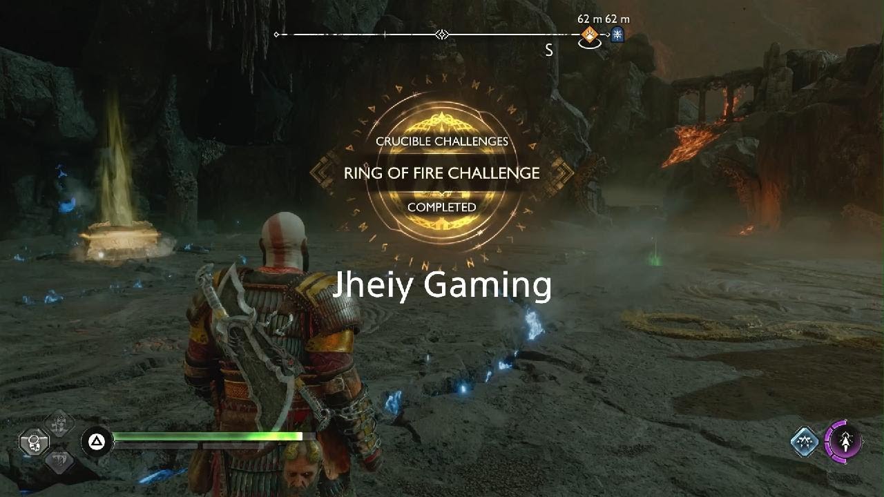 Ring of Fire Challenge (Muspelheim Trial) - God of War Ragnarök (PS5 ...
