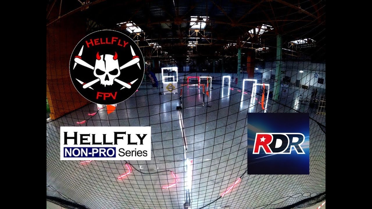 Гонки дронов - HellFly NONPRO 1 - Апрель 2018 - YouTube