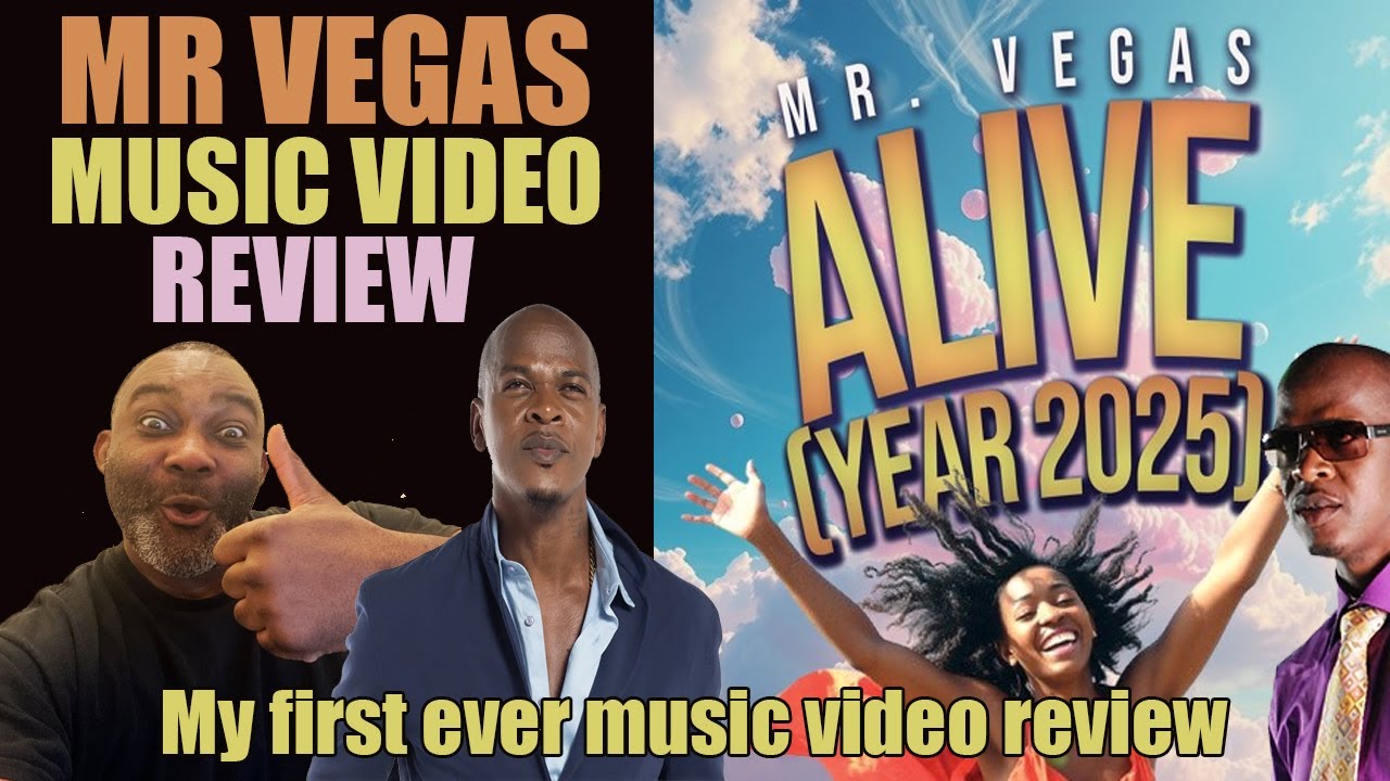 Mr Vegas - Blessing us for 2025 - Music Video review of 2025 I'm Alive ...