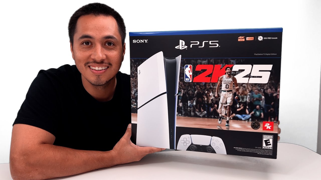 PS5 Slim NBA 2K25 Bundle Unboxing - YouTube