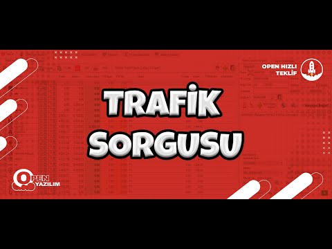 Open Hızlı Teklif - Trafik Sorgusu -18-