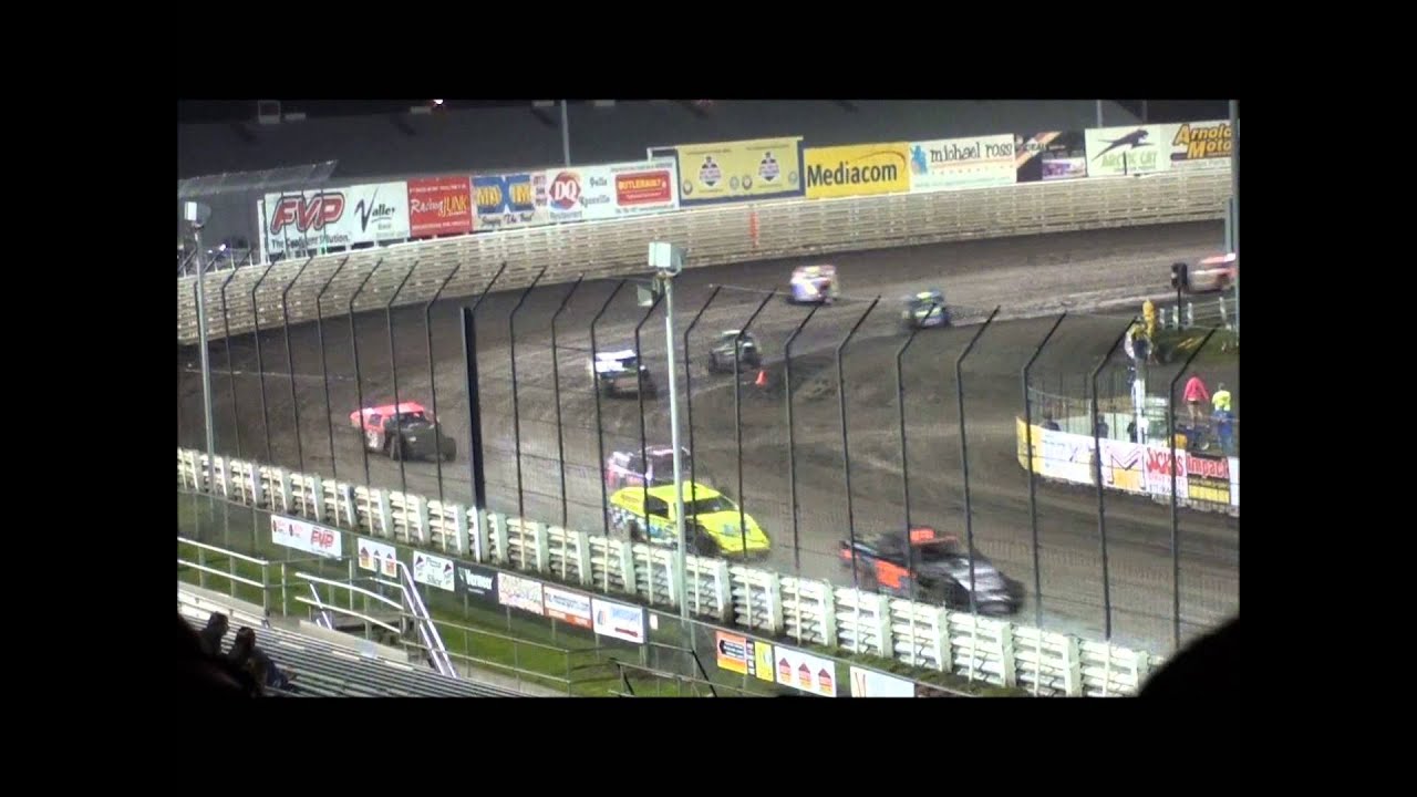 Harris Clash Luke Wanninger Modified Feature 7-17-14 - YouTube