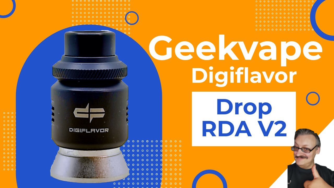 Geekvape Digiflavor Drop V2 RDA | Ist der wie der Erste? Unboxing - YouTube