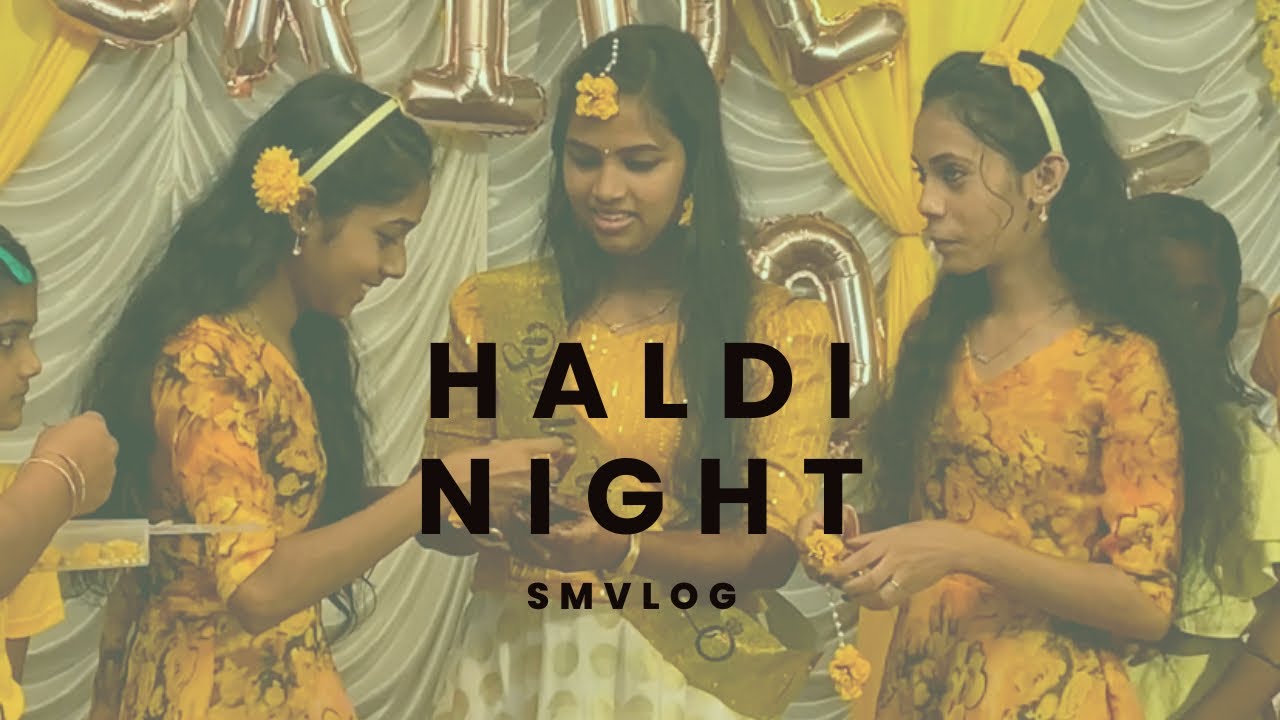 03| Haldi night | Family function #keralawedding #haldi #cousins # ...