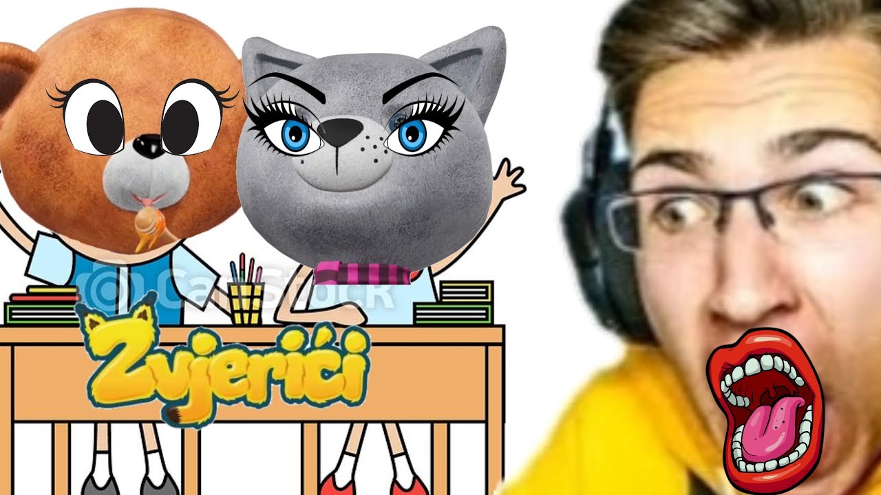 ZVJERIĆI gledaju DEX ROCK-a | ŠKOLA i MATEMATIKA #zvjerici - YouTube