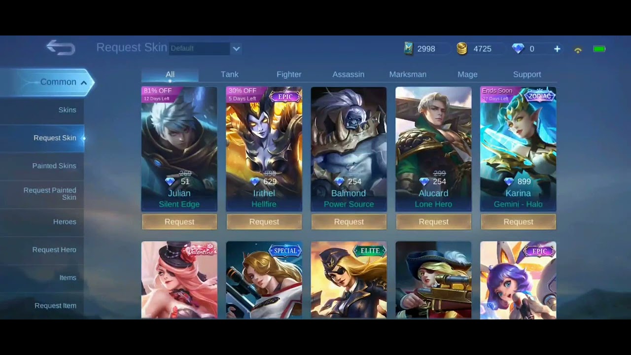 how to gift hero on mobile legend - YouTube
