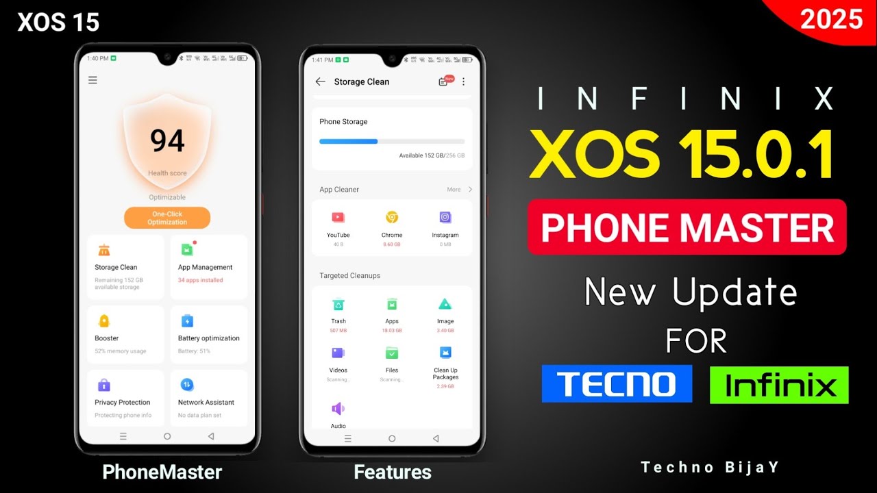 Infinix Phone Master XOS 15 New App Update For All Tecno & Infinix ...