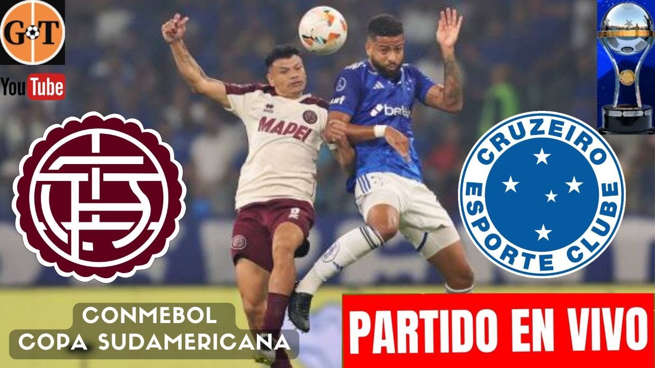 LANUS VS CRUZEIRO EN VIVO 🛑 Copa Sudamericana - Semifinales 🌎GRANEGA ...