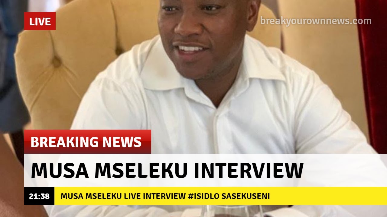 umseleku live interview (isithembu) - YouTube